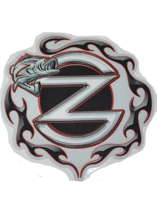 4″ “Z” LOGO VEHICLE/BOAT DECAL – Mark Zona – Zona's Awesome Fishing Show